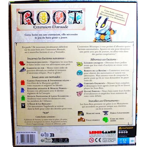 acheter root extension maraude