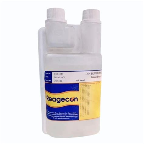 0 010 Nist Traceable Ph Buffer Solution Reagecon Grade Standard Reagent Grade Packaging Size