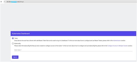 How To Solve Kubernetes Dashboard Unauthorized 401 Invalid