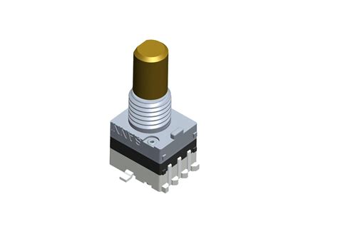 metal shaft contact high precision rotary encoder incremental rotary type