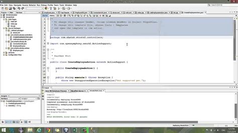 Struts Crud Employee Youtube