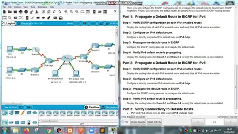 7 2 3 5 Packet Tracer Troubleshooting EIGRP For IPv4 YouTube