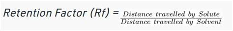 Retention Factor Formula ⭐️⭐️⭐️⭐️⭐️