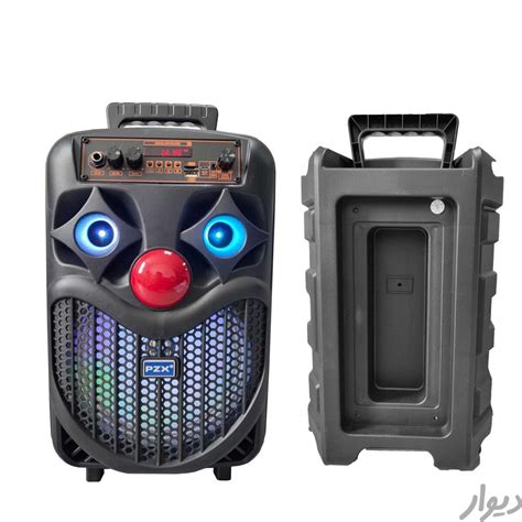 اسپیکر بلوتوثی جمدانی رقص نوردار طرح دلقک قابل حمل مدل Ndr P66 شهاب