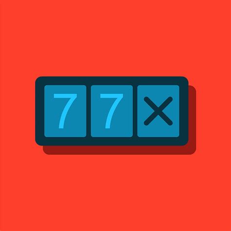 플랫 아이콘 디자인 컬렉션 슬롯 머신 두 벡터 Eps Ai Uidownload