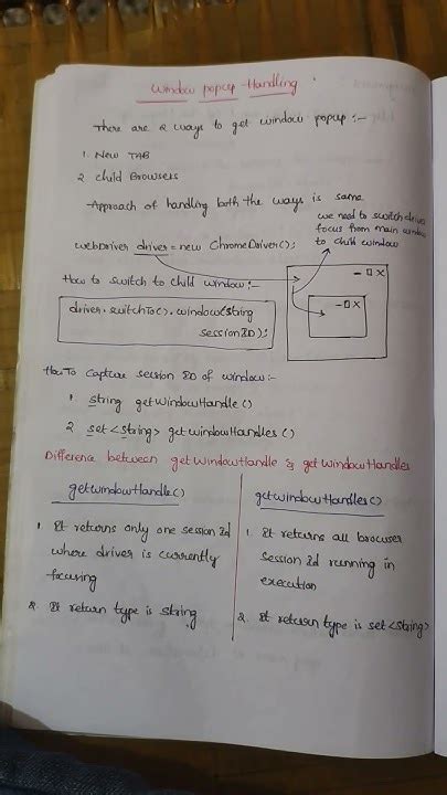 Window Pop Up Handling In Selenium Youtube