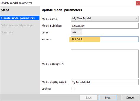 d365 finops creating updating deleting and deploying model