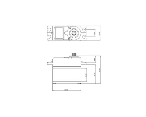 protek rc 100ss standard digital super speed metal gear servo [ptk