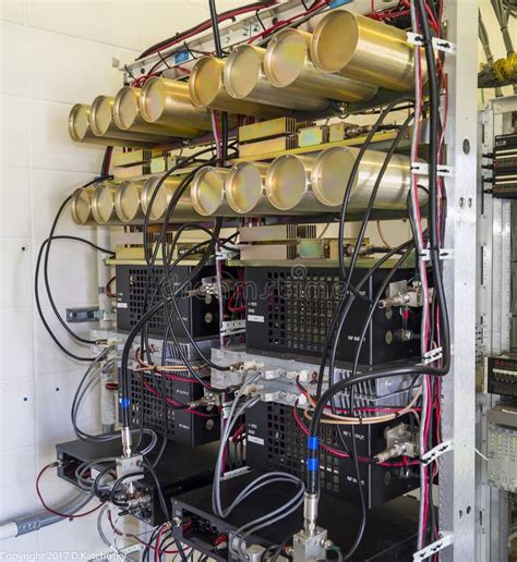 Uhf Public Safety Radio System And Duplexer S Editorial Photo Image