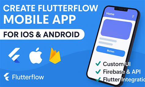 Create Flutterflow Mobile App For Ios Android With Firebase Flutter Integration By Flutterflowx