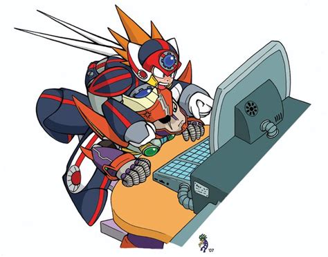 Deviantart More Like Axl Goes Maverick By Thewax Mega Man Art Mega