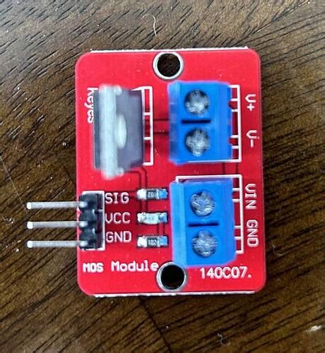 Mosfet Module Woes General Electronics Arduino Forum