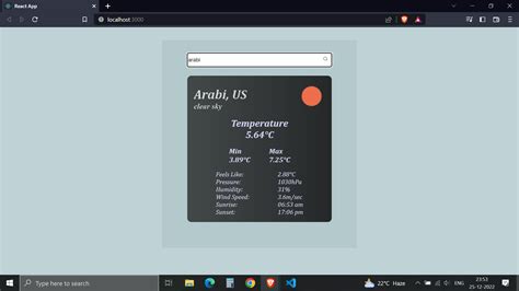 github jasminpradhan weather web app