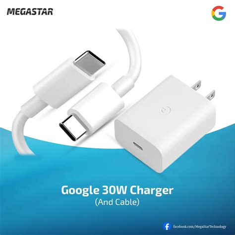 Google W Power Adapter Charger With Google Type C C Cable Bundle Order Now At Best Price