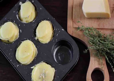 Easy Parmesan Potato Stacks Recipe Diy Joy