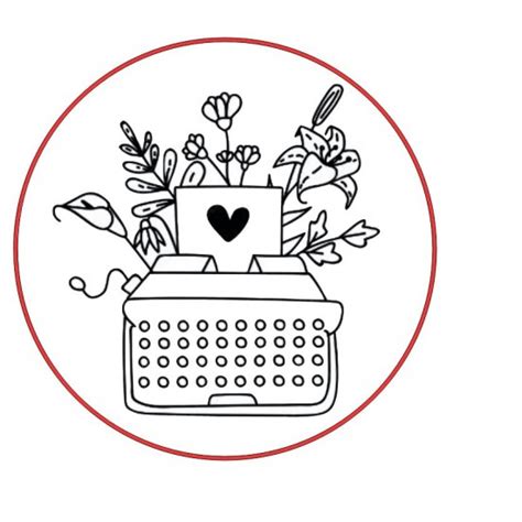 Метален печат за восък Пишеща машина