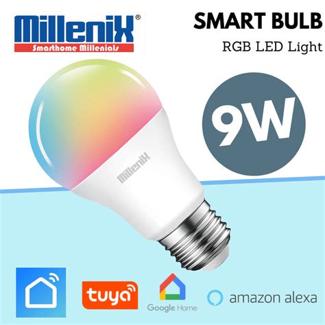 Promo Smart Bulb Lampu W Led Rgb C W Iot For Home Automation Jakarta Utara Millenix
