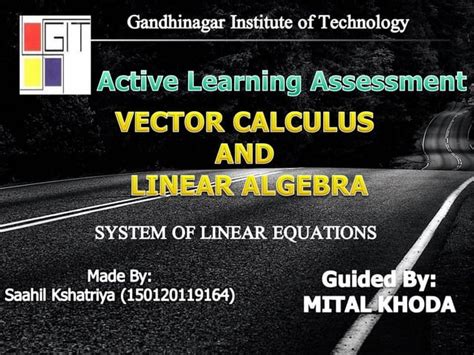 System Of Linear Equations Ppt