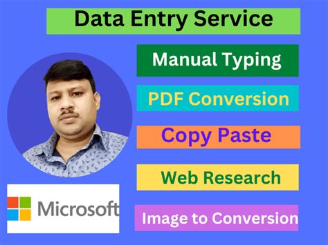 24 Hours Data Entry Copypaste Microsoft Excel And Pdf Conversion