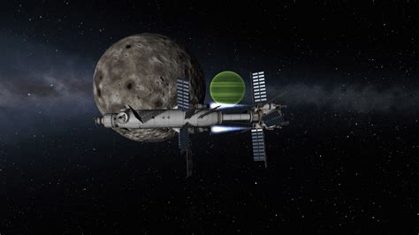 Insertion burn at Tylo. : r/KerbalSpaceProgram