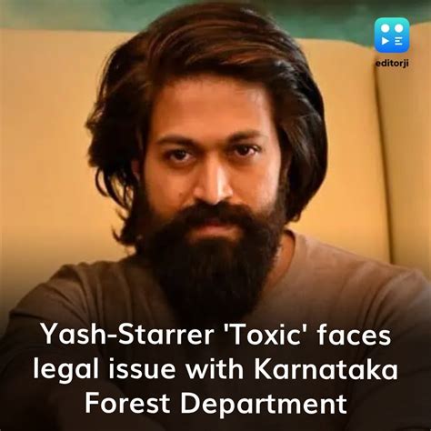 The Highly Anticipated Yash Starrer Toxic Has Encountered A Legal Obstacle As The Karnataka