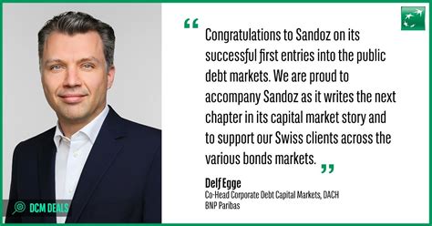 Great Deals For A Great Team At A Great Company Congratulations To Sandoz Delf Egge