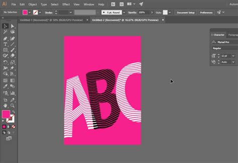 Adobe Illustrator Tutorial A Fun Distortion Effect In Adobe