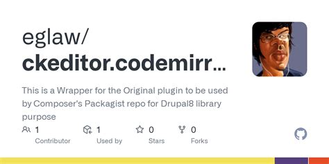 GitHub Eglaw Ckeditor Codemirror This Is A Wrapper For The Original Plugin To Be Used By