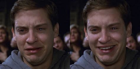 Tobey Maguire Yelling