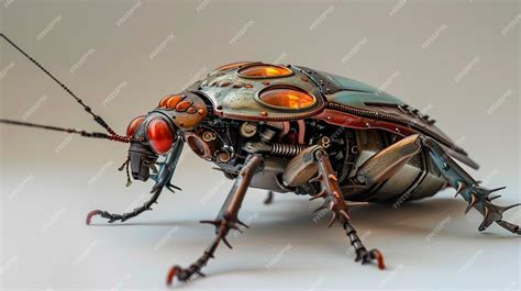 Premium Photo Weaponized Robotic Cockroach
