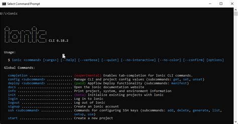 Ionic Can Not Run In Powershell But Work In Cmd Stack Overflow
