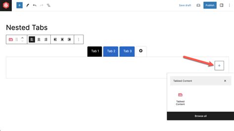 how to create nested tabs in wordpress 3 easy steps
