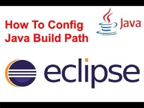 How To Config Java Build Path In Eclipse YouTube