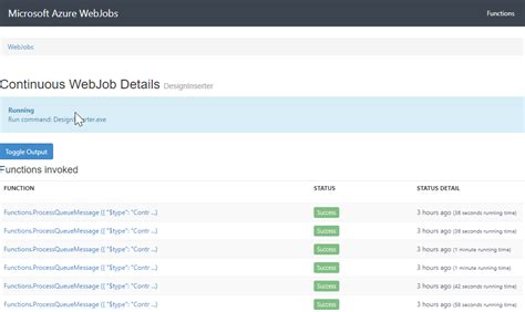 Azure Web Job Not Triggering When Messages Are Added To The Queue Stack Overflow