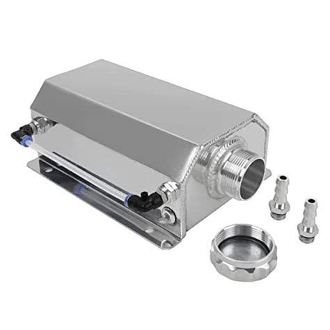 Radiator Overflow Tank 2L Universal Coolant Overflow Tank Aluminum Radiator Overflow Tank