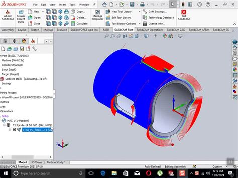 Ravi Kushwaha On Linkedin 5 Axis Programming On Solidcam Fanuc Control