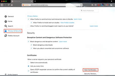 How To Install A Certificate In Firefox Robots Net