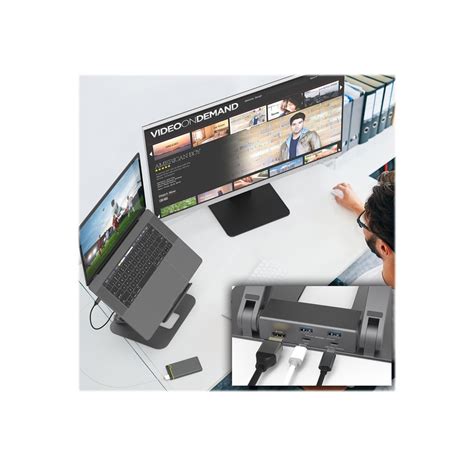 J Create J Create Jts Docking Station Notebook Stand Usb C Thunderbolt