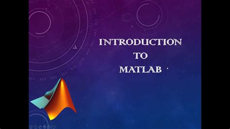 Introduction To MATLAB MATLAB B Tutorials For Beginners Part YouTube