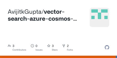 github avijitkgupta vector search azure cosmos db mongo vcore