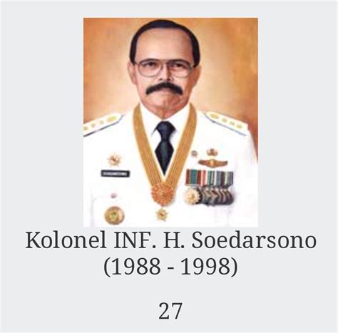 Kolonel Inf Purn Soedarsono Bupati Kudus Ke 27 Meninggal Dunia Jurnal Pantura