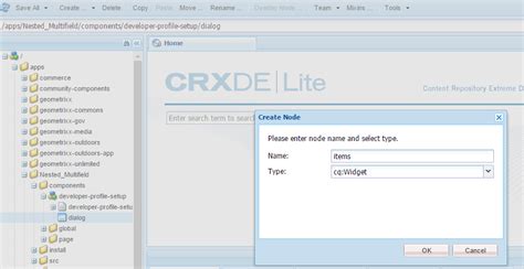 Aem Create A Nested Multi Field Cq Dialog Widget Aem Cq5 Tutorials