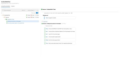 Github Onurerdemiroglunet Specflow Webui Tests Evidea
