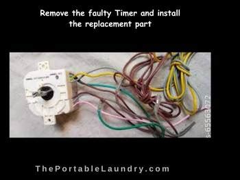 How To Replace The Timer Switch In A Washing Machine