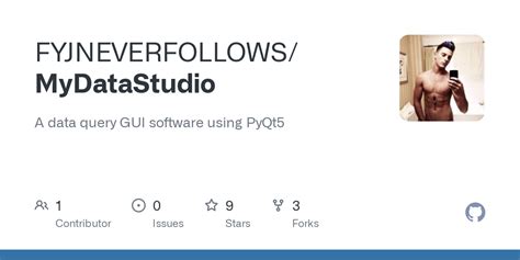 Github Fyjneverfollows Mydatastudio A Data Query Gui Software Using Pyqt