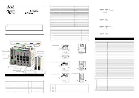 Iai Rcon Pc Controller First Step Manual Pdf Viewdownload