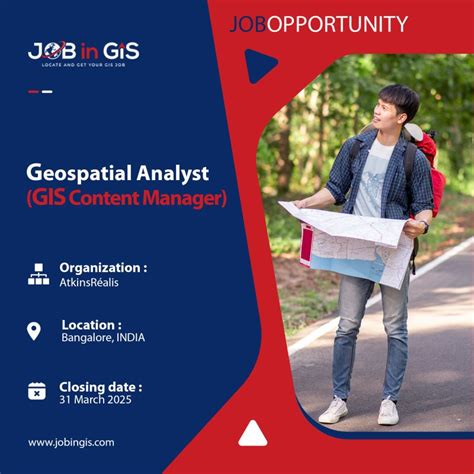 Geospatial Analyst Gis Content Manager Job In Gis