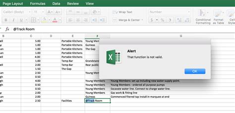 Excel Alert Warning Pop Up Microsoft Community