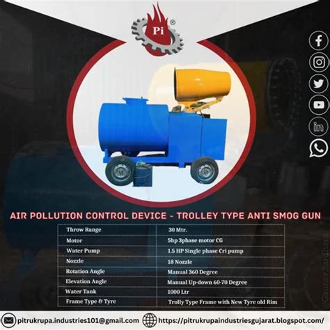 Anti Smog Gun Machine At ₹ 130000 Anti Smog Gun In Rajkot Id