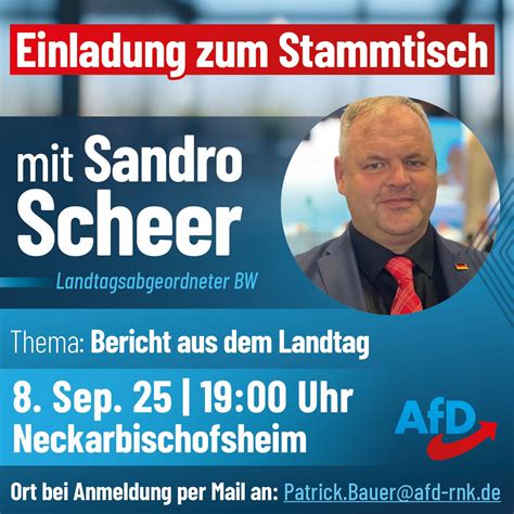 Patrick Andreas Bauer Ihr Landtagskandidat Für Baden Württemberg